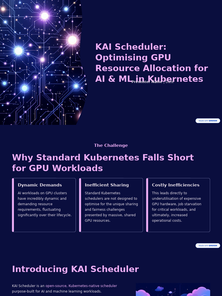 KAI Scheduler Optimising GPU Resource Allocation For AI and ML in ...