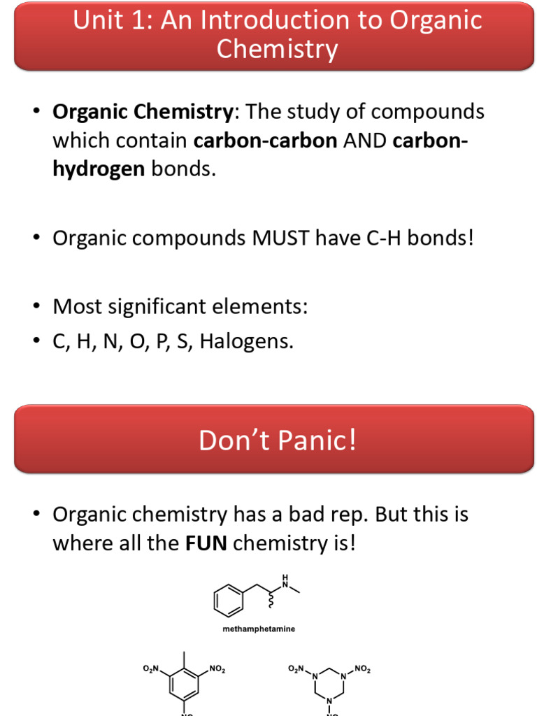 Introduction to Organic Chemistry Concepts | PDF | Carboxylic Acid ...