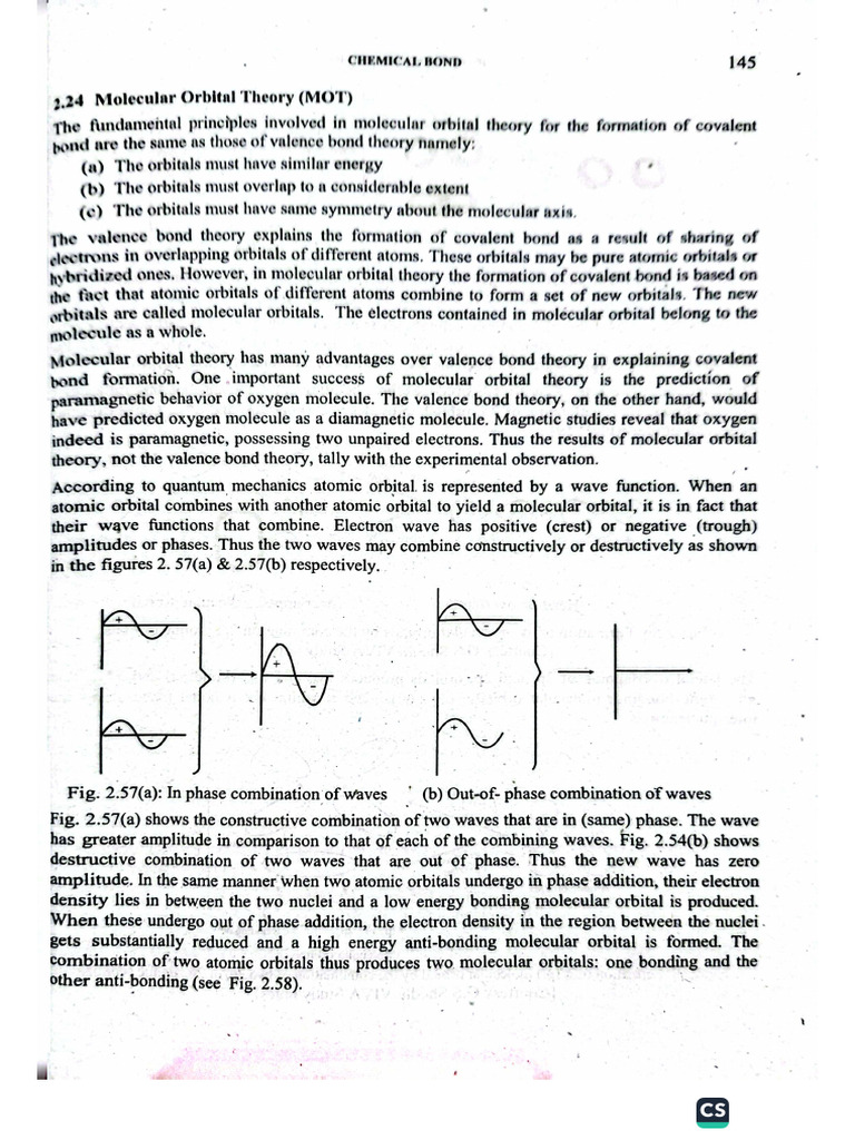 Molecular Orbital Theory | PDF