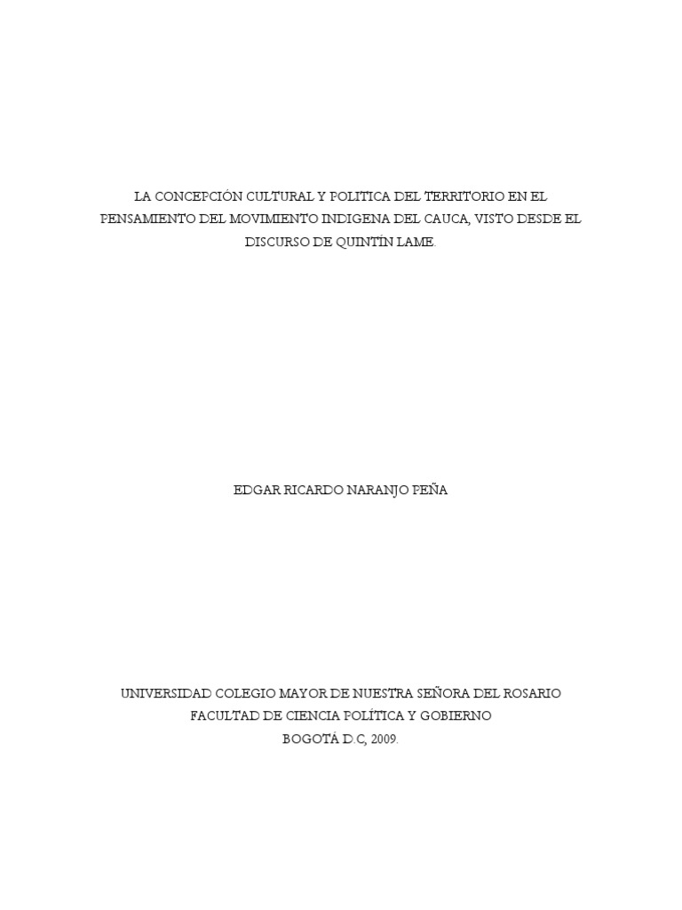 Quintin Lame | PDF