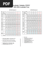 NUS Academic Calendar 2026/27 Overview | PDF | Academic Term