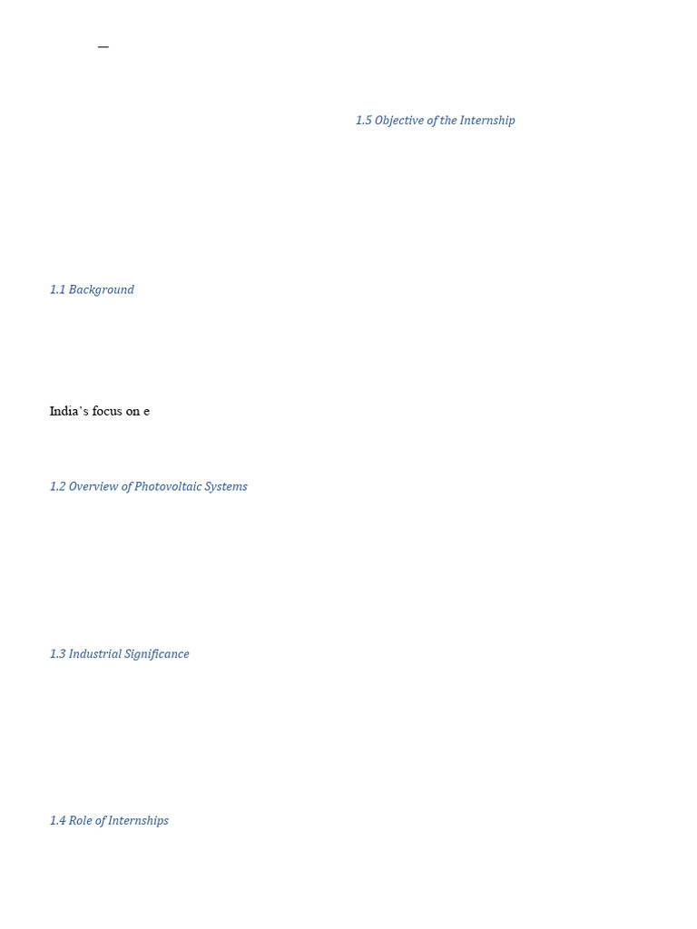 HVT Term Paper Report Final | PDF | Photovoltaics | Photovoltaic System