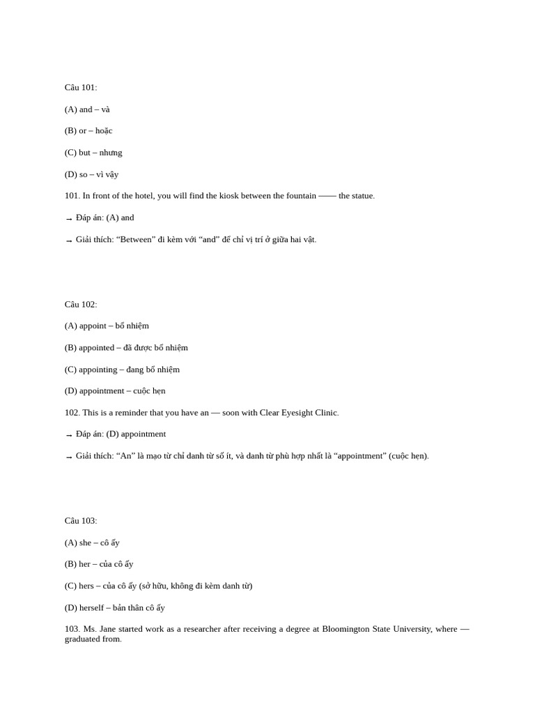 Bài Test 3 | PDF
