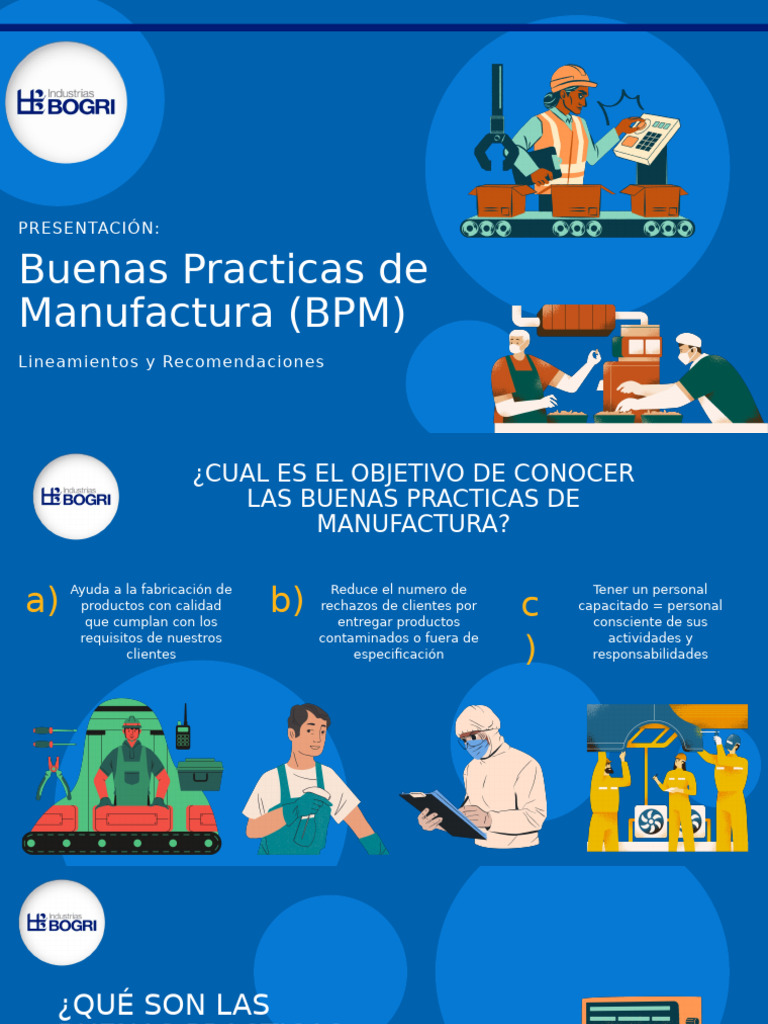 Buenas Prácticas de Manufactura (BPM) | PDF | Higiene