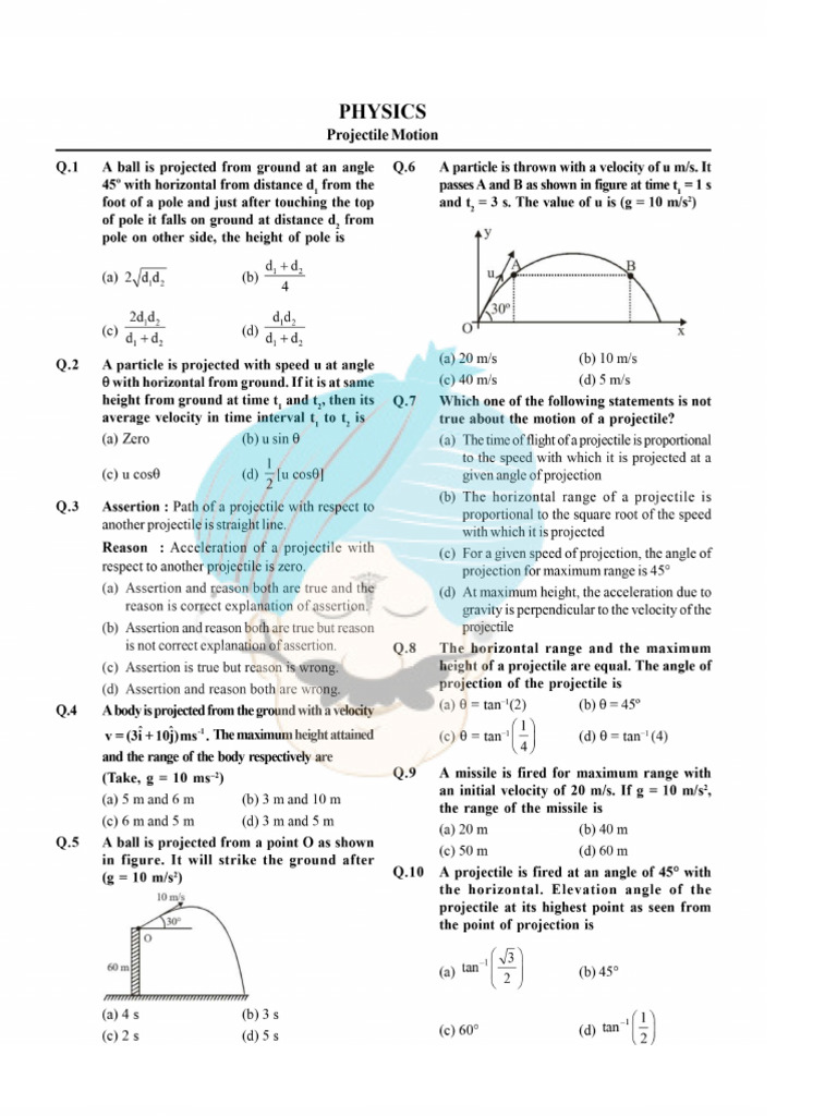 Projectile Motion | PDF