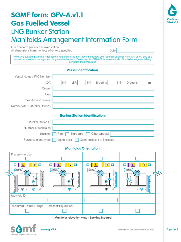 5.1 TMM Annex 9 LNG Bunker Station Manifold Arrangement Information ...