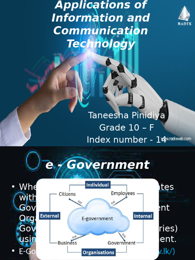 ICT Applications Across Sectors | PDF | Educational Technology | Heart