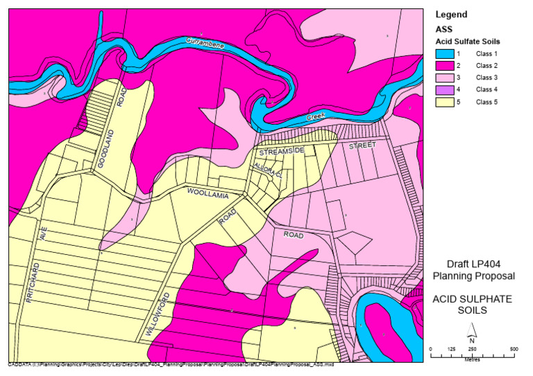 Woollamia Rural Residential Lots Draft Shoalhaven LEP ASS Map | PDF ...