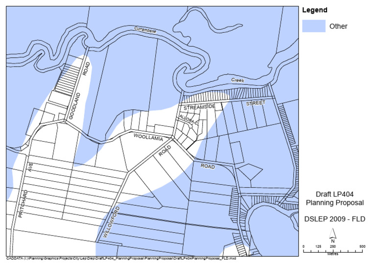 Woollamia Rural Residential Lots Draft Shoalhaven LEP Flooding Map | PDF