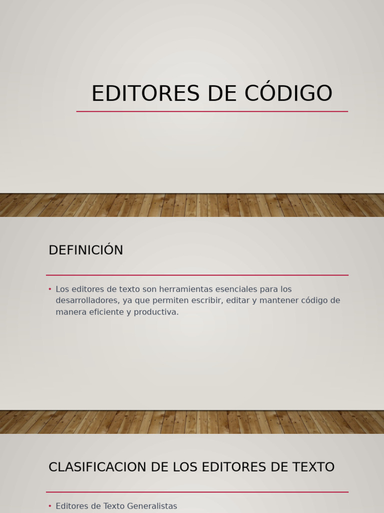 Clase2-Editores de Texto | PDF
