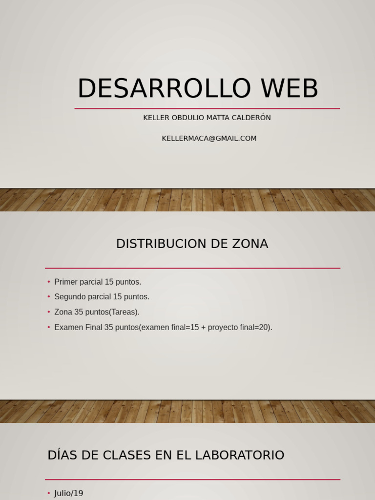 Clase1-Desarrollo Web | PDF | Red mundial | Internet y web