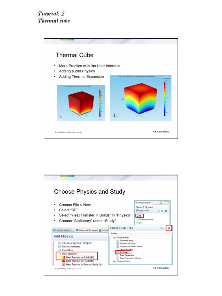 Tutorial: 2 Thermal Cube | PDF | Teaching Methods & Materials ...