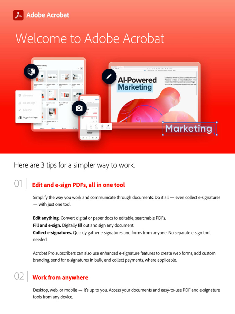 Welcome To Adobe | PDF