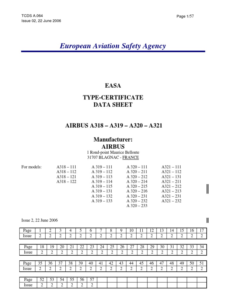 TCDS | PDF | Aerospace | Aerospace Engineering
