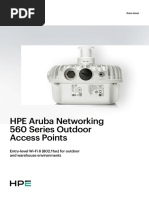 HPE Aruba AP-505 Datasheet Overview | PDF | Wi Fi | Computer Network
