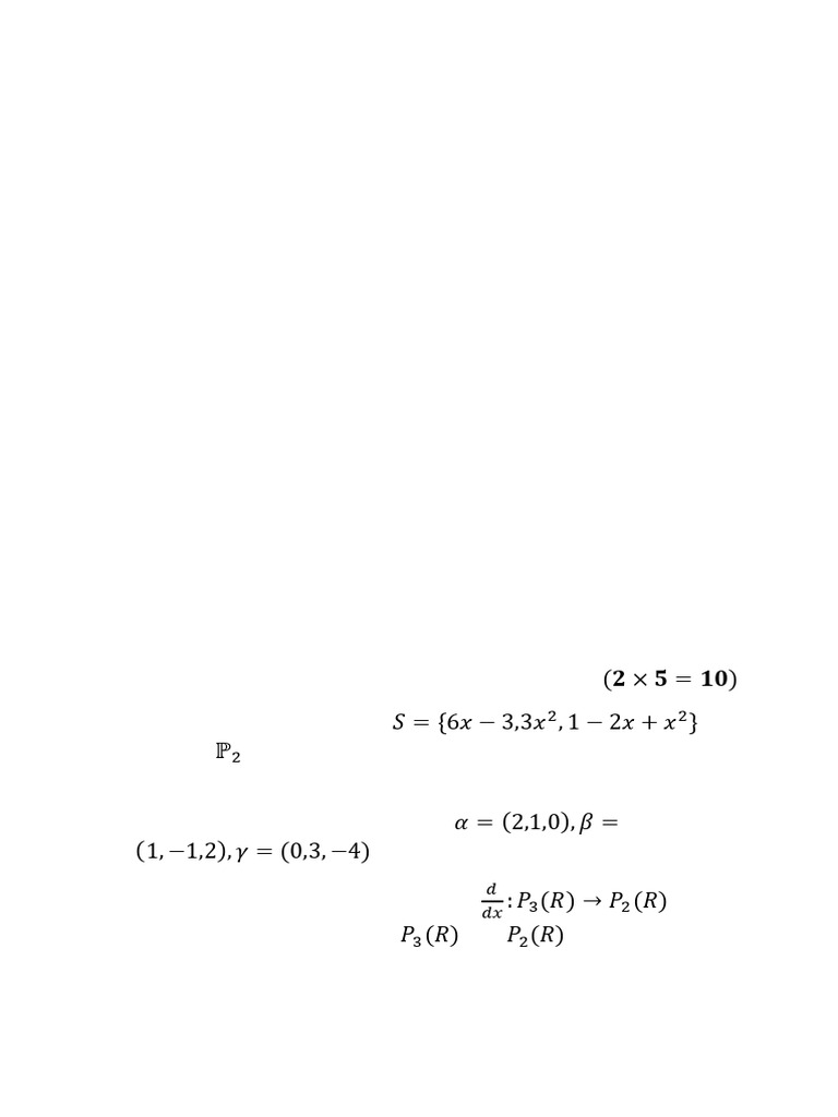 Ring Theory and Linear Algebra-I | PDF | Ring (Mathematics) | Basis ...