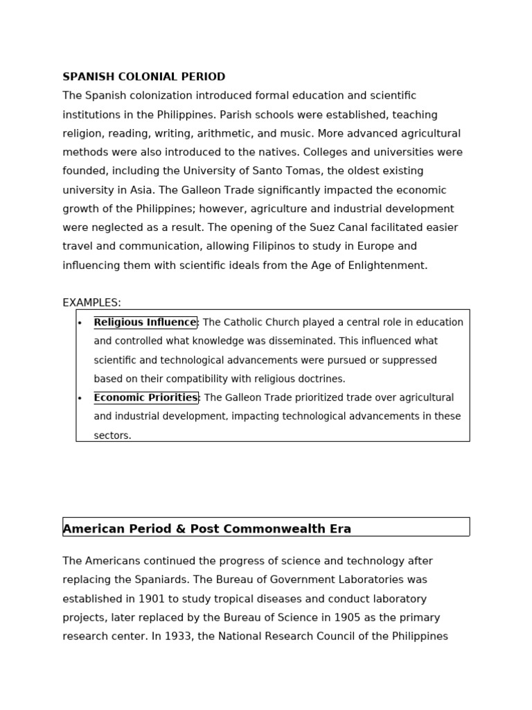 Spanish Colonial Period | PDF | Philippines | Economies