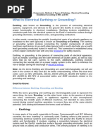 NEC Article 250: Grounding & Bonding Guide | PDF | Electromagnetism | Wire