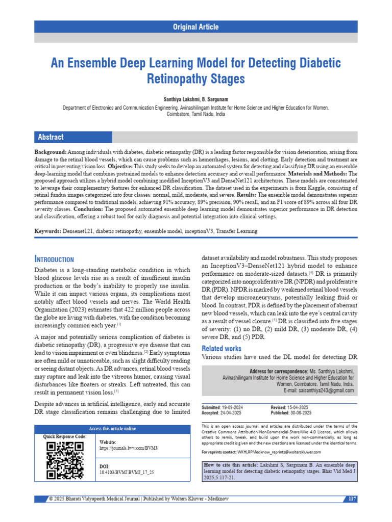 An Ensemble Deep Learning Model For Detecting 10 190725 | PDF | Deep ...