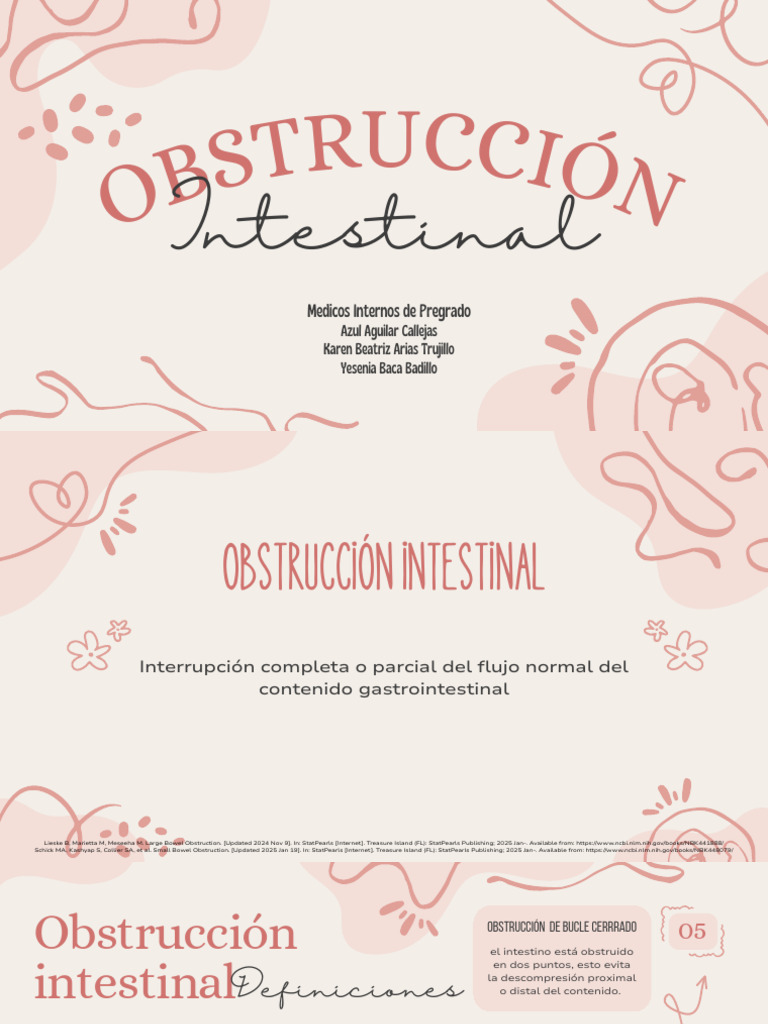 Obstrucción Intestinal | PDF | Enfermedad de Crohn | Medicina CLINICA