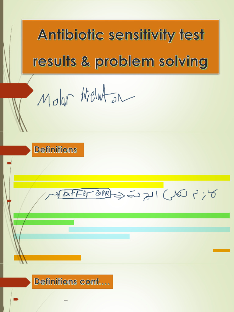 Lab 6 Pharmaceutical Microbiology Sensitivity Result | PDF