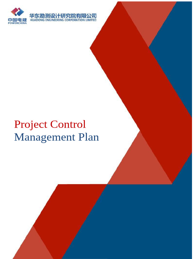 05 Project Control Management Plan | PDF