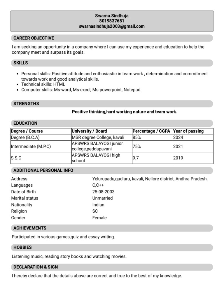 Swarna.Sindhuja | PDF