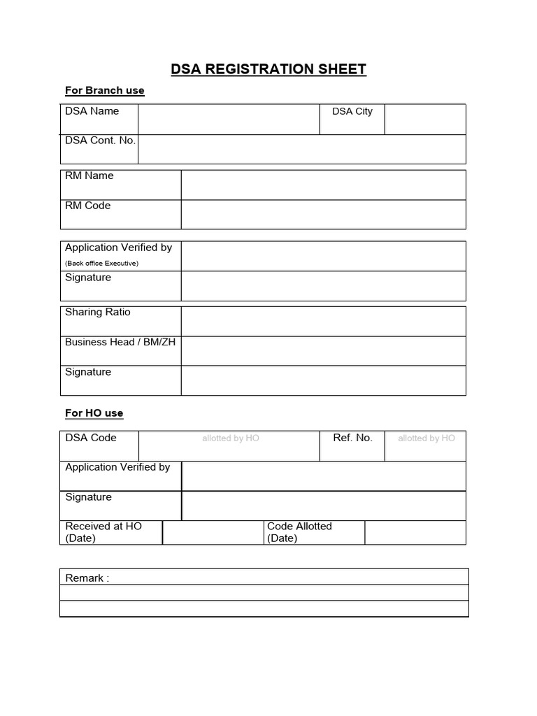 Dsa Registration Form Dealmoney - 0 | PDF | Indemnity | Private Law