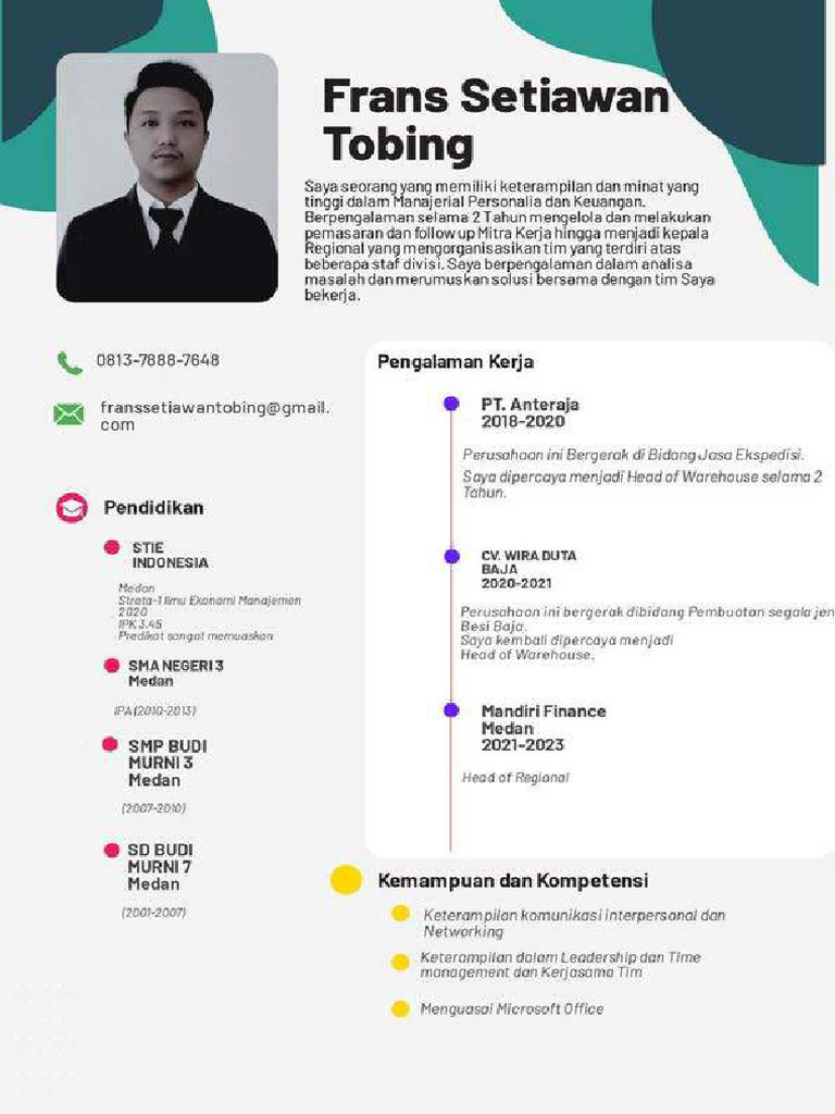 CV Frans PDF | PDF