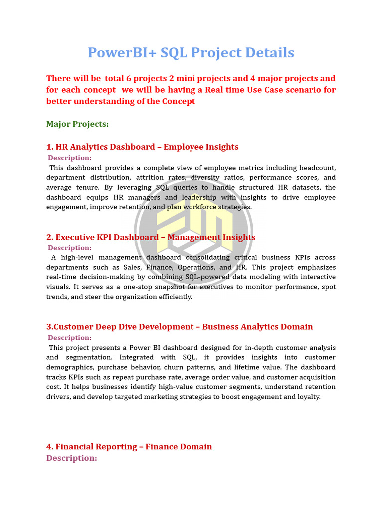 Power BI+ Project Overview and Details | PDF | Analytics | Employee ...