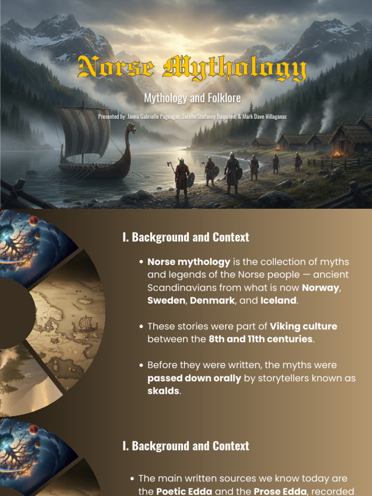 Overview of Norse Mythology and Yggdrasil | PDF | Norse Mythology | Odin
