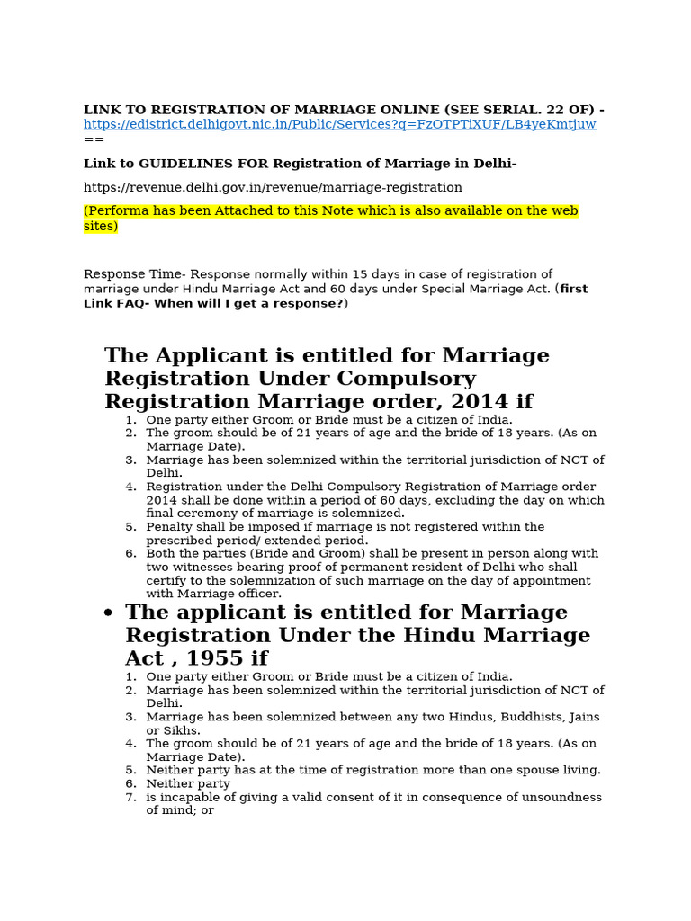 Marriage Note | PDF | Marriage | Identity Document