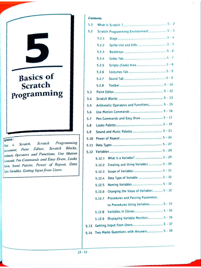 Scratch Programming | PDF