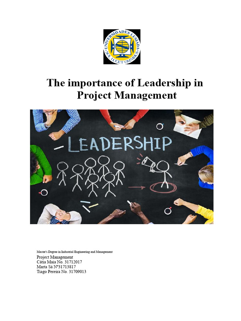 Work On Leadership | PDF | Leadership | Project Management