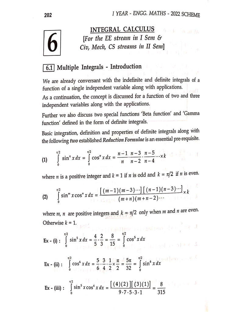 Integral Calculus | PDF