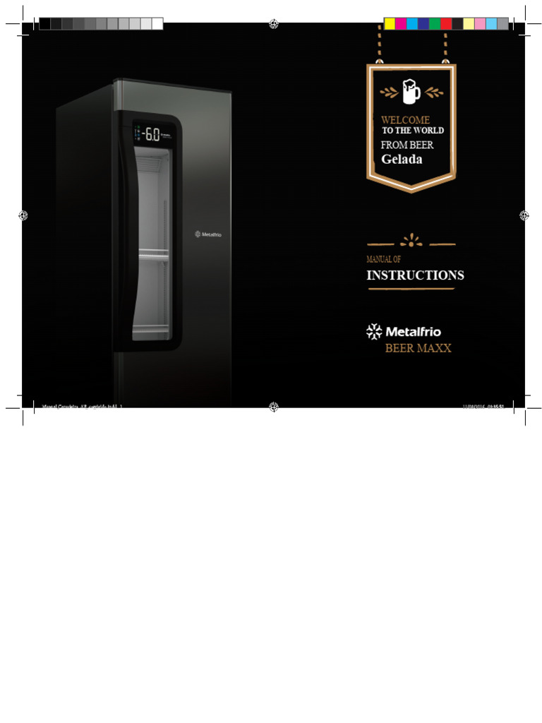 Beer Maxx Metalfrio Beer Cooler | PDF | Refrigerator | Humidity