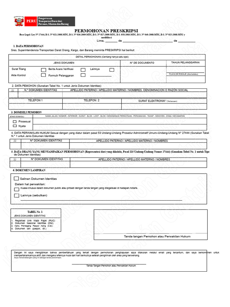 Formato Reskripsi Sutran Pdf Pdf