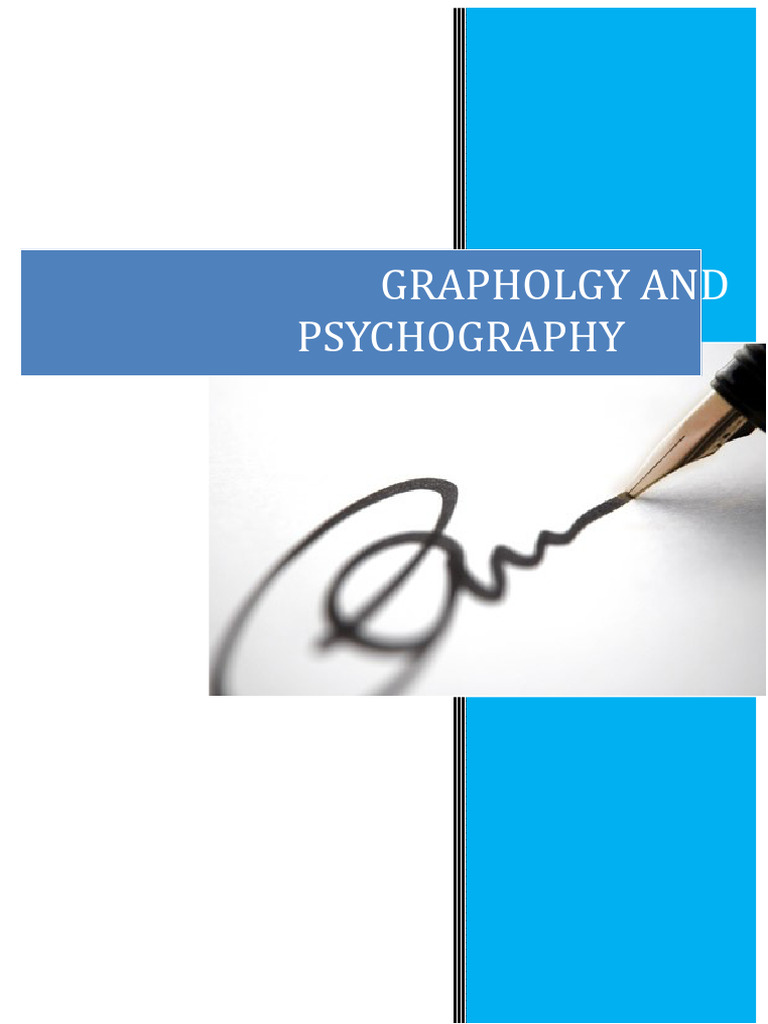 Psychographology | PDF | Extraversion And Introversion | Graphology