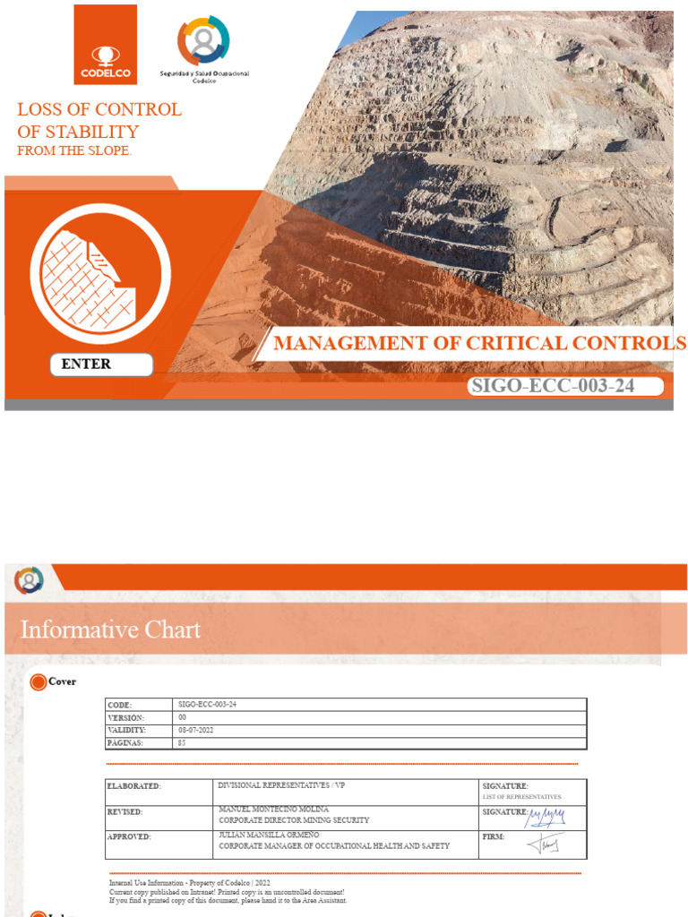 SIGO-ECC-003-24 V0 - Loss of Slope Stability Control | PDF ...