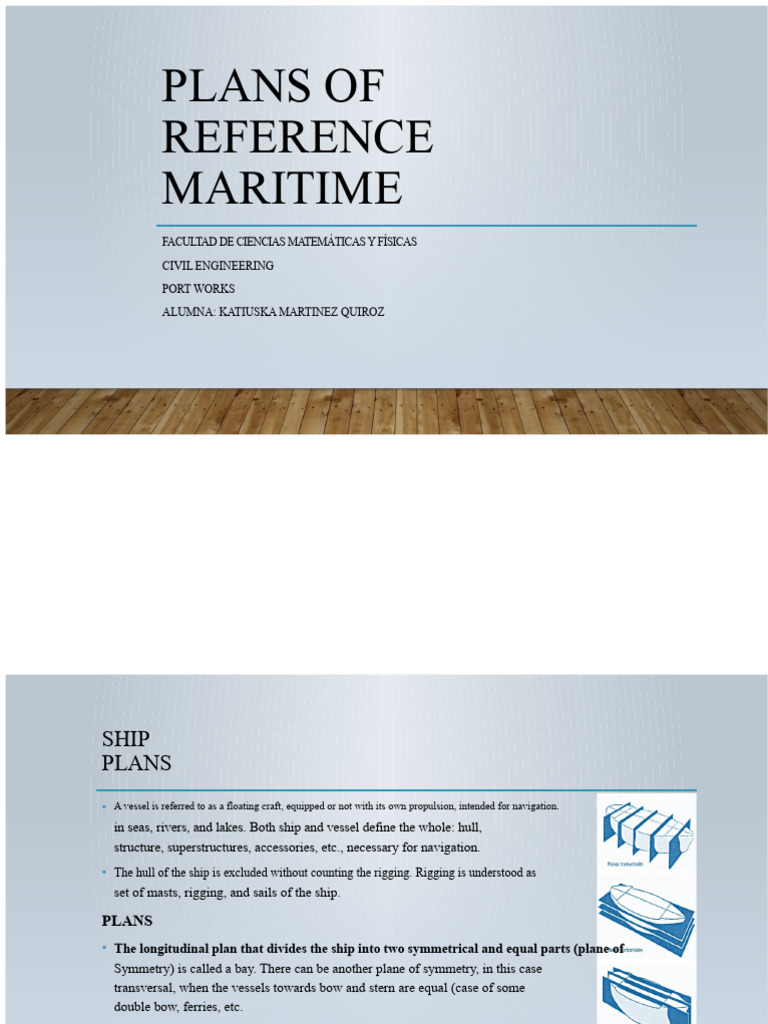 Maritime Reference Plans | PDF | Ships | Hull (Watercraft)