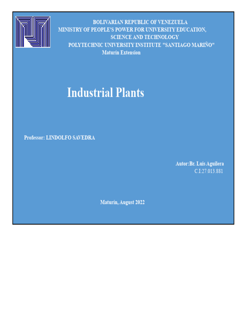 Conceptual Map Industrial Plants | PDF | Economies