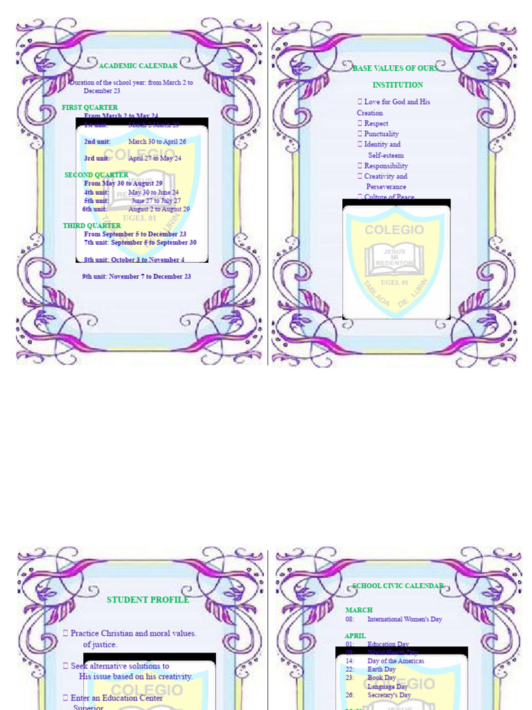 Pedagogical Poster | PDF | Academic Term