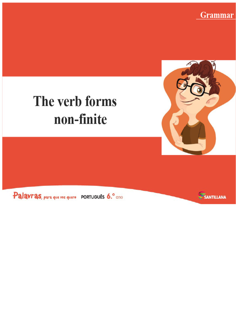 The non-finite verb forms | PDF | Semantics | Linguistic Morphology