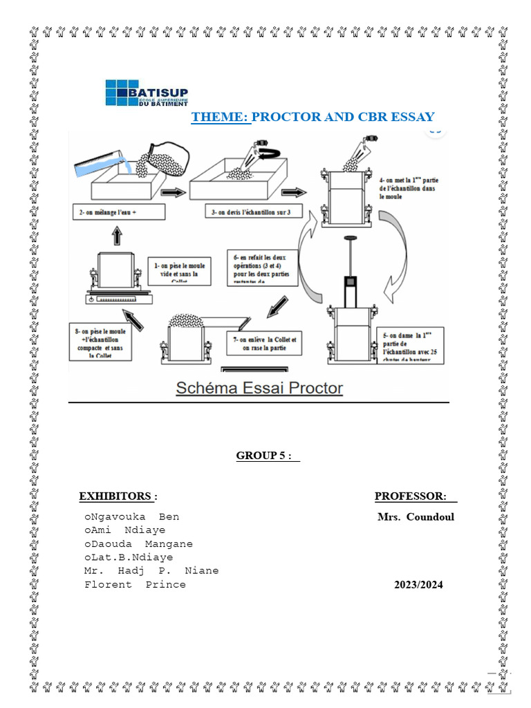 Proctor and CBR Test Methodologies | PDF | Road | Soil