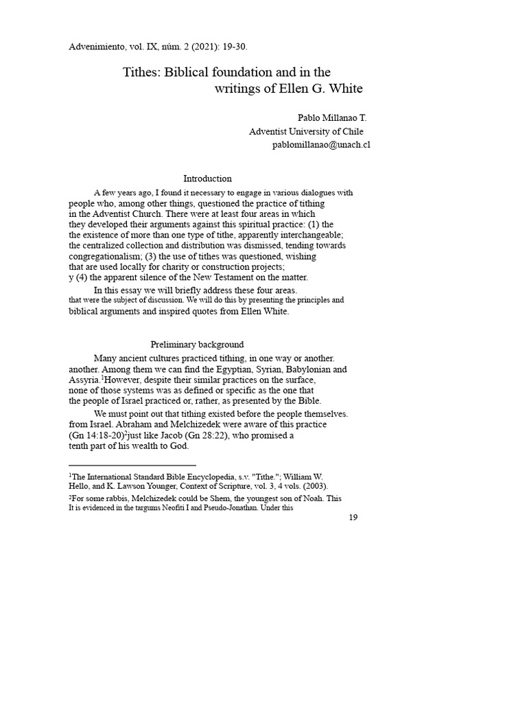 document (1) | PDF | Paul The Apostle | Tithe