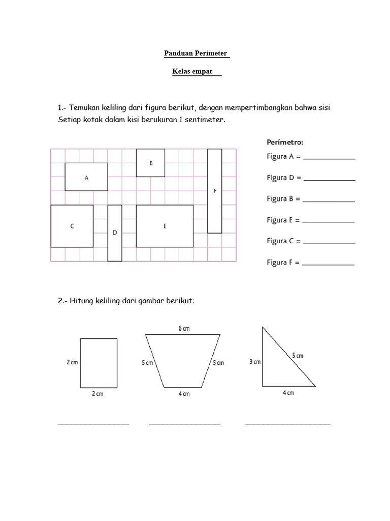 Panduan Perimeter | PDF
