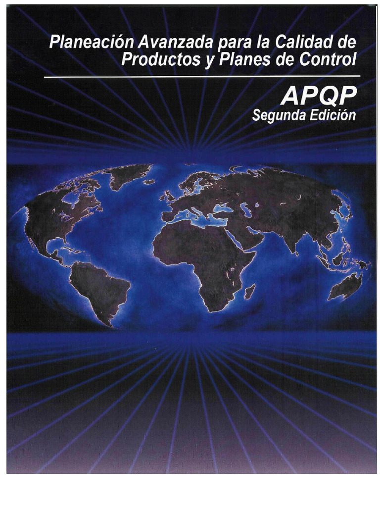 APQP Control Plan Reference Manual | PDF | Reliability Engineering ...
