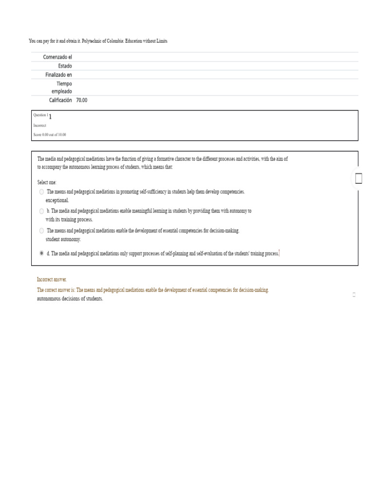 EVALUATION - MODULE 5 - Review of The Attempt | PDF | Learning | Knowledge
