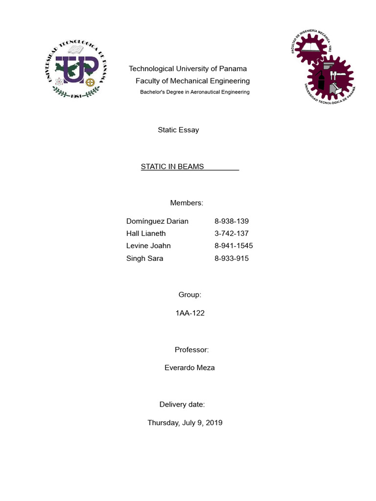 Longitudinals - Static | PDF | Beam (Structure) | Spar (Aeronautics)