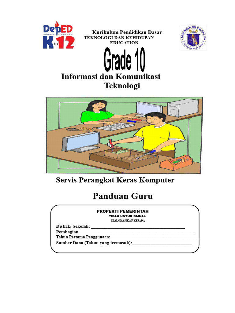 TLE-ICT-Pelayanan Perangkat Keras Komputer Kelas 10 TG | PDF